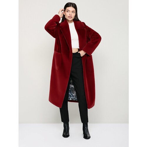 Пальто ALEF, размер 42, красный