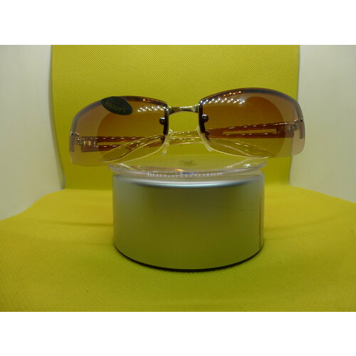 Солнцезащитные очки  18951351, коричневый, золотой