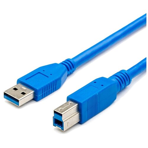 Аксессуар ATcom USB 3.0 AM - BM 3m Blue АТ12824