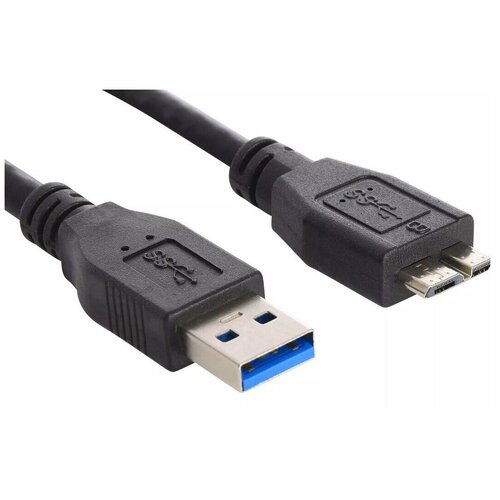 Кабель Buro MK30-AM-1.5 micro USB 3.0 B (m) USB A(m) 1.5м черный