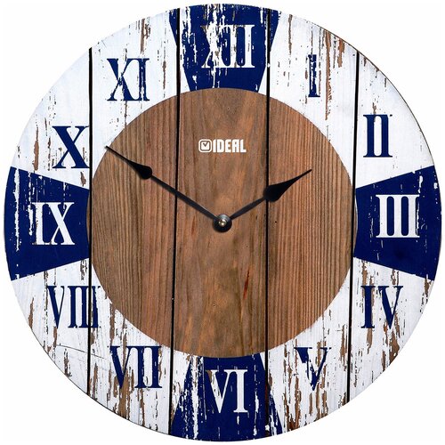 Настенные часы Идеал большие деревянные из МДФ mdr336-d420, 42 см,