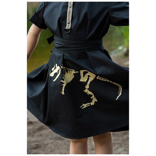 Платье Leya.me, размер 128, черный