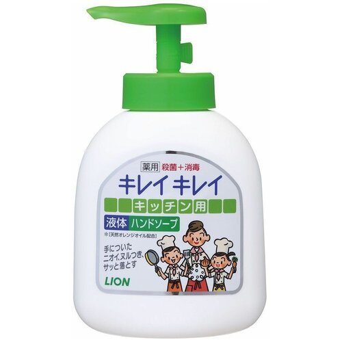 Мыло жидкое для рук Lion Япония KireiKirei с ароматом апельсина, 250 мл