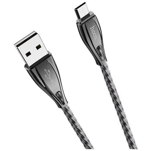 Кабель USB Micro USB U56 1.2m 2,4A HOCO черный