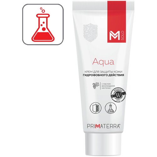 Гидрофобный водоотталкивающий защитный крем M SOLO Aqua для защиты кожи, 100 мл / 2 шт.