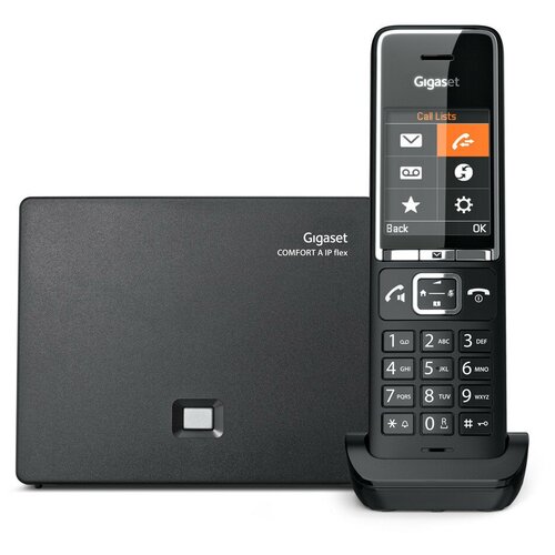 IP/Dect телефон Gigaset COMFORT 550A IP FLEX RUS BLACK