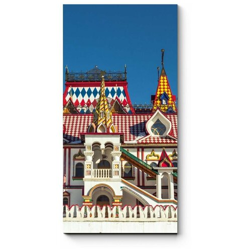 Модульная картина Измайловский Кремль в лучах солнца30x60