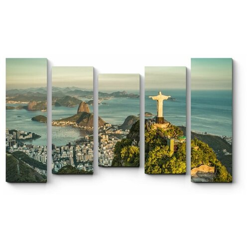 Модульная картина Панорама Рио-де-Жанейро110x66