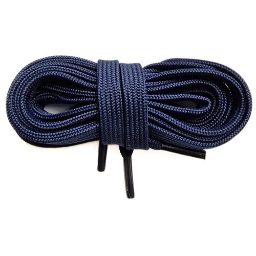 Шнурки LENKO темно-синие плоские 140 см