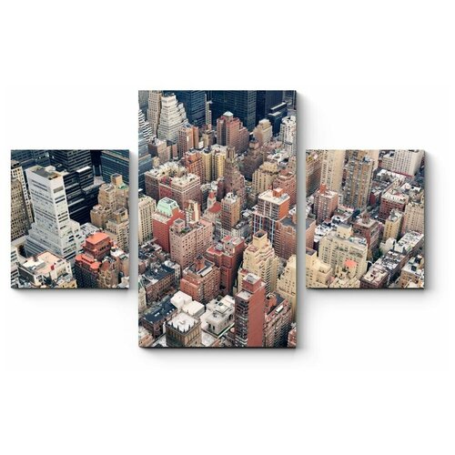 Модульная картина Городской пейзаж Нью-Йорка160x104