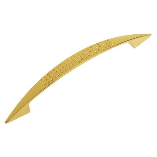 Ручка-скоба тундра РС003 м/о 128 мм, цвет золото