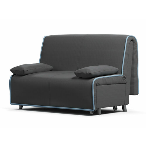 Диван-кровать DeCanto 140 П (с подушками) Mura 96-Amigo Blue (140х105х95, СМ 140х203)