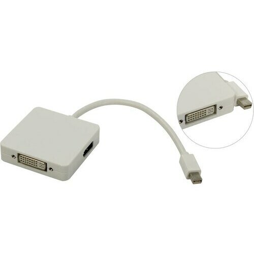 Переходник miniDisplayPort -> HDMI/DVI/DisplayPort Orient C305