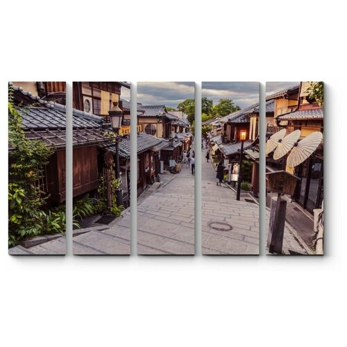 Модульная картина Нинэн-зака-любимая улочка Киото140x84