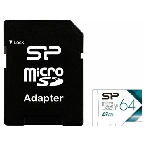 SD карта Silicon power Elite SP064GBSTXBU1V21SP