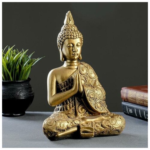 Фигура "Будда средний" бронза, 12х20х29см