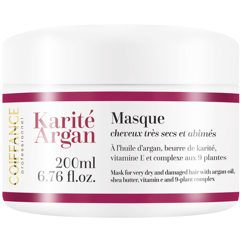 COIFFANCE PROFESSIONEL Karite Argan Маска для сухих и поврежденных волос, 200 мл