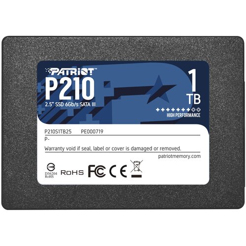 Твердотельный накопитель Patriot Memory P210 1 ТБ SATA P210S1TB25