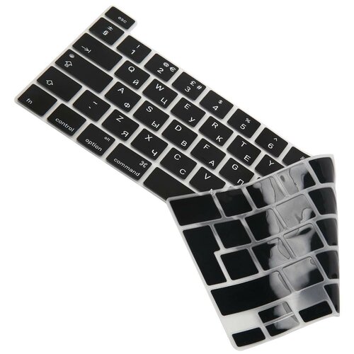 Аксессуар Накладка на клавиатуру Barn&Hollis для APPLE Macbook Pro 13 2020 Black