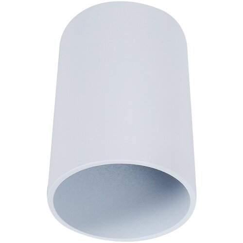 Светильник накладной цилиндрический GU10 8 см цвет белый
