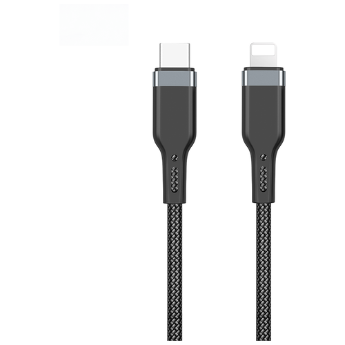 Кабель Wiwu USB C to Lightning Cable PT04 0.3 м Black