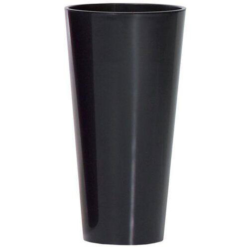 Кашпо Prosperplast напольное Tubus Slim Shine, 15л, 30x57.2 см, антрацит