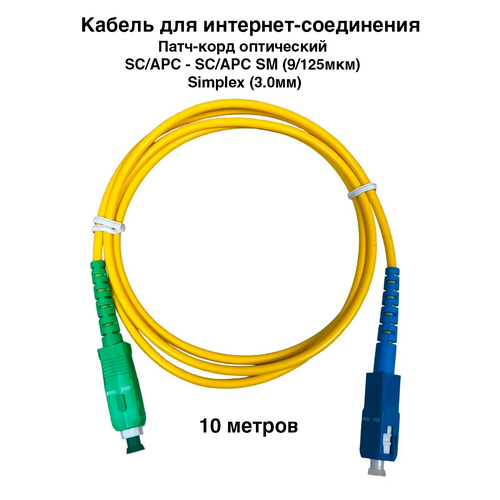 Кабель для интернет-соединения. Патч-корд оптический