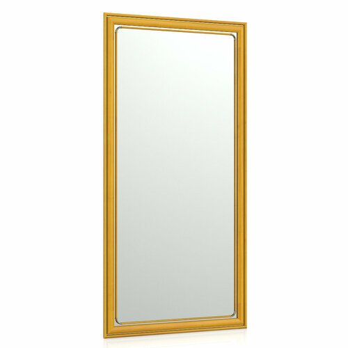 Зеркало 121Б ольха, ШхВ 60х120 см, зеркала для офиса, прихожих и ванных комнат, горизонтальное или вертикальное крепление