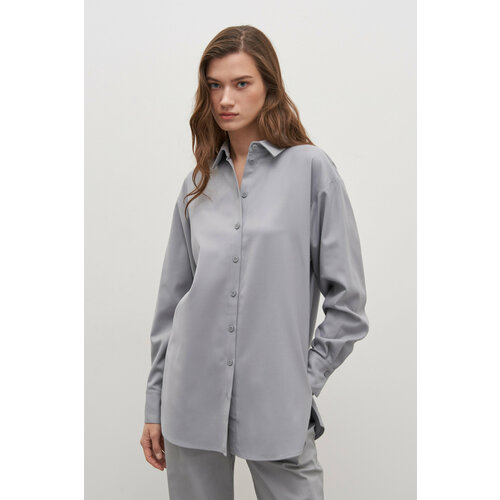 Блуза  FINN FLARE, размер S, серый