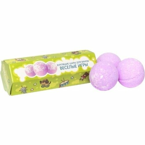 Бурлящие шары для ванны Cafe Mimi Весёлые игры