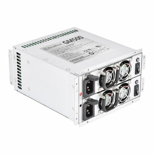 Silverstone G540GM500S00210 80 PLUS Silver 500W mini redundant power supply 80 PLUS Silver 500W mini redundant power supply G540GM500S00210