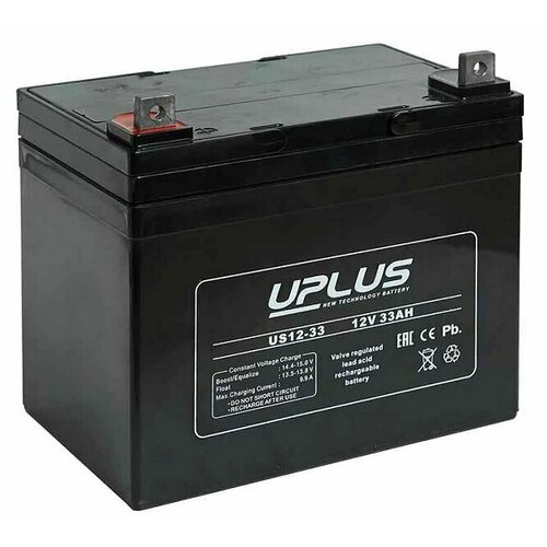 Аккумулятор для ИБП и прочего электрооборудования UPLUS US-General Purpose US12-33 12V 33 А/ч (195x130x168) AGM