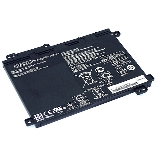 Аккумуляторная батарея для ноутбука HP HSTNN-UB7F (KN02XL) 7.7V/8.8V 4600mAh
