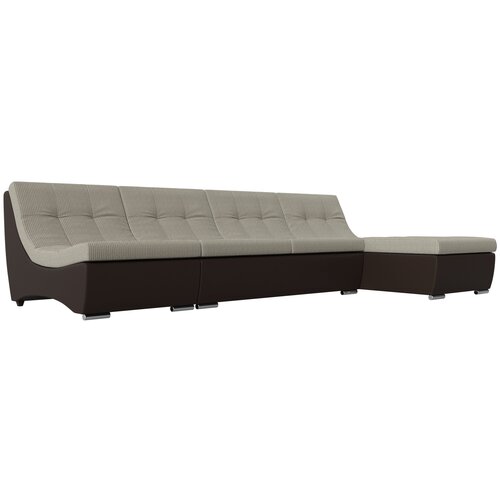 Угловой модульный диван Монреаль, Рогожка, Модель 111520