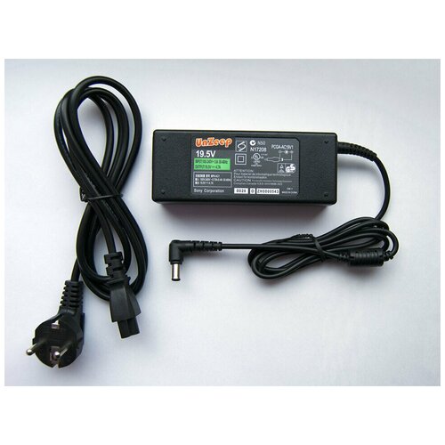 Для Sony VAIO SVE1512H1R блок питания, зарядное устройство Unzeep (Зарядка+кабель)