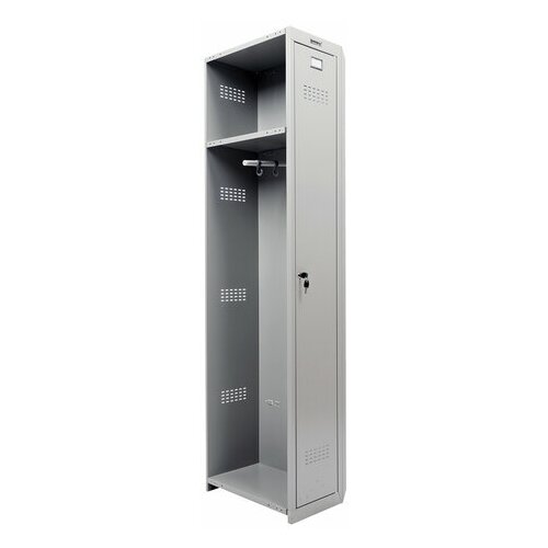 Шкаф (секция без стенки) металлический для одежды BRABIX "LK 01-30", усиленный, 1830х300х500 мм, 291128, S230BR402102