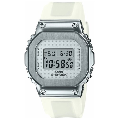 Наручные часы CASIO G-Shock, белый, серебряный