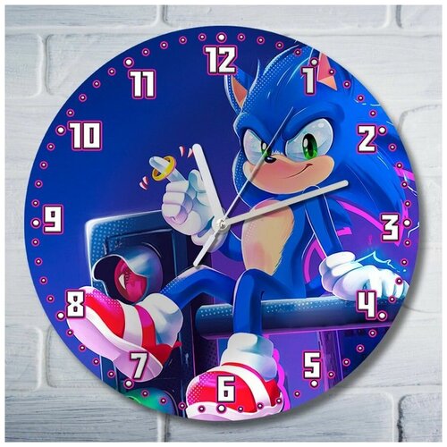 Настенные часы УФ игры Sonic Team Racing - 6409