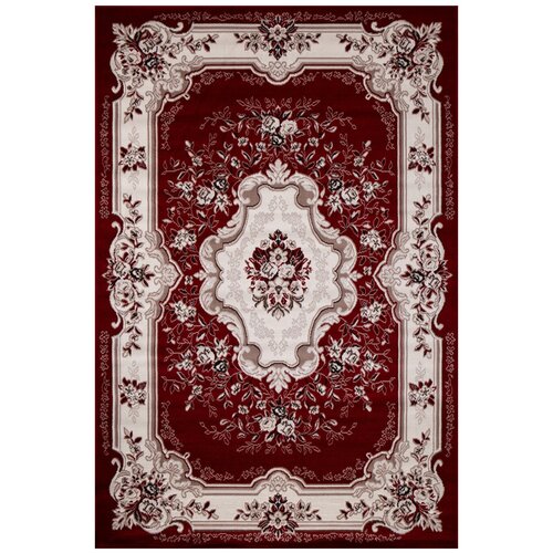 Ковёр Merinos Gavana 180x350 прямоугольный красный/кремовый d017