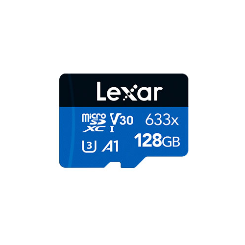 Карта памяти LEXAR 633x Micro SD, класс 10 UHS-1 U3 V30 A1 128 ГБ