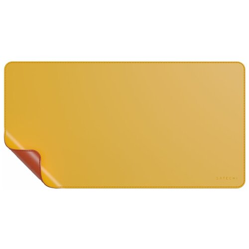 Коврик для мыши Satechi Dual Side ECO-Leather Deskmate Yellow/Orange