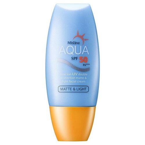 Mistine крем для лица Aqua Двойной эффект SPF 50, 40 мл