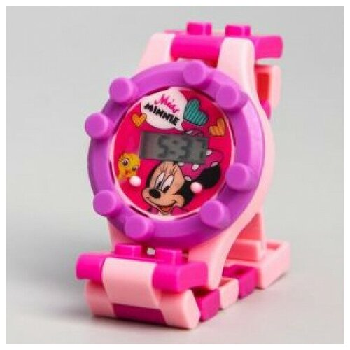 Наручные часы Disney, розовый, розовый