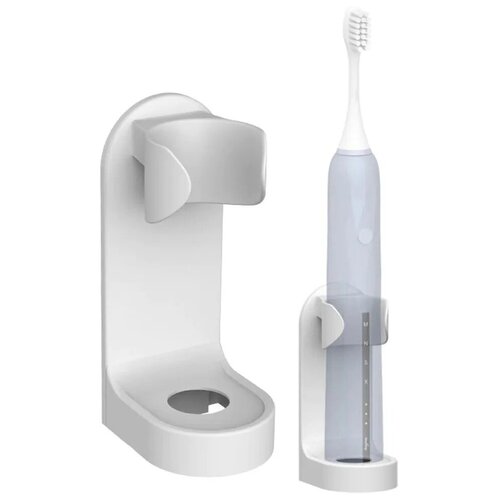 Держатель настенный белый для электрических зубных щеток Oral-B, Xiaomi, Philips и других.
