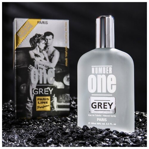 Туалетная вода мужская Number One Grey Intense Perfume, 100 мл