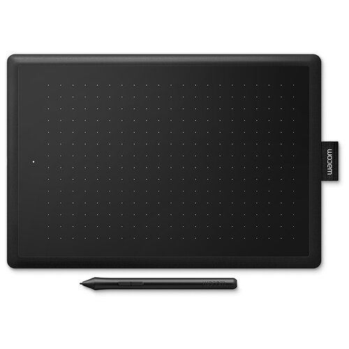 Графический планшет WACOM One Small (CTL-472-N) черный/красный