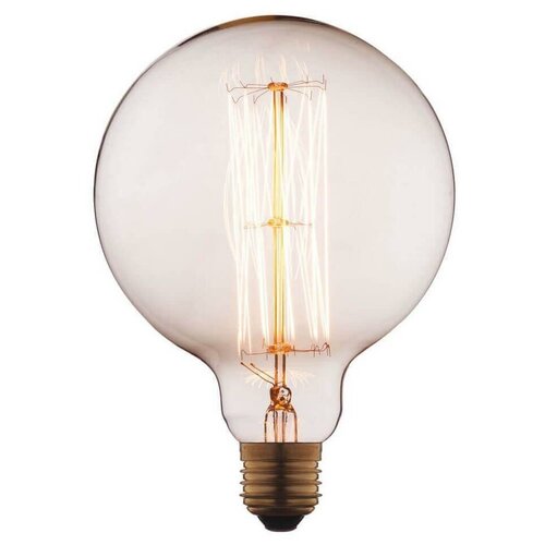 Лампа накаливания E27 40W прозрачная G12540