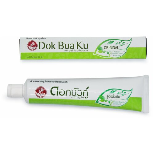 Twin Lotus Растительная зубная паста - Original Herbal Toothpaste, 30 гр.