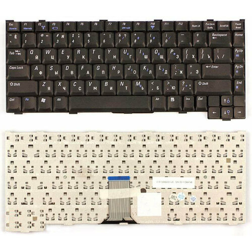 Клавиатура для ноутбука Dell Latitude 100L русская, черная