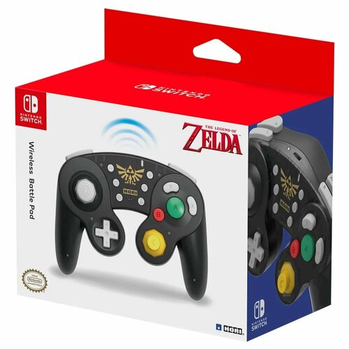 Геймпад Hori Wireless Battle Pad (Zelda) для консоли Switch (NSW-274U)